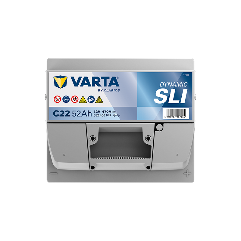Batterie Auto VARTA Dynamic SLI C22 12V 52Ah 470A｜ACCUS SERVICE
